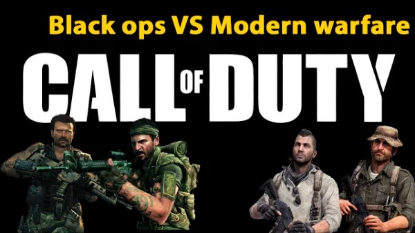 Call of duty Black ops VS Modern warfare (kolyajivoy)