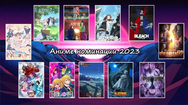 Тест Аниме номинации 2023