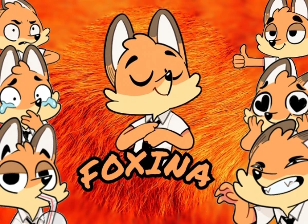 Мой персонаж - Рон из стикерпака (Foxina)