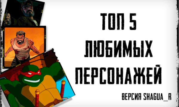 Топ 5 любимых персонажей [ShaGua_R] (ShaGua_R)